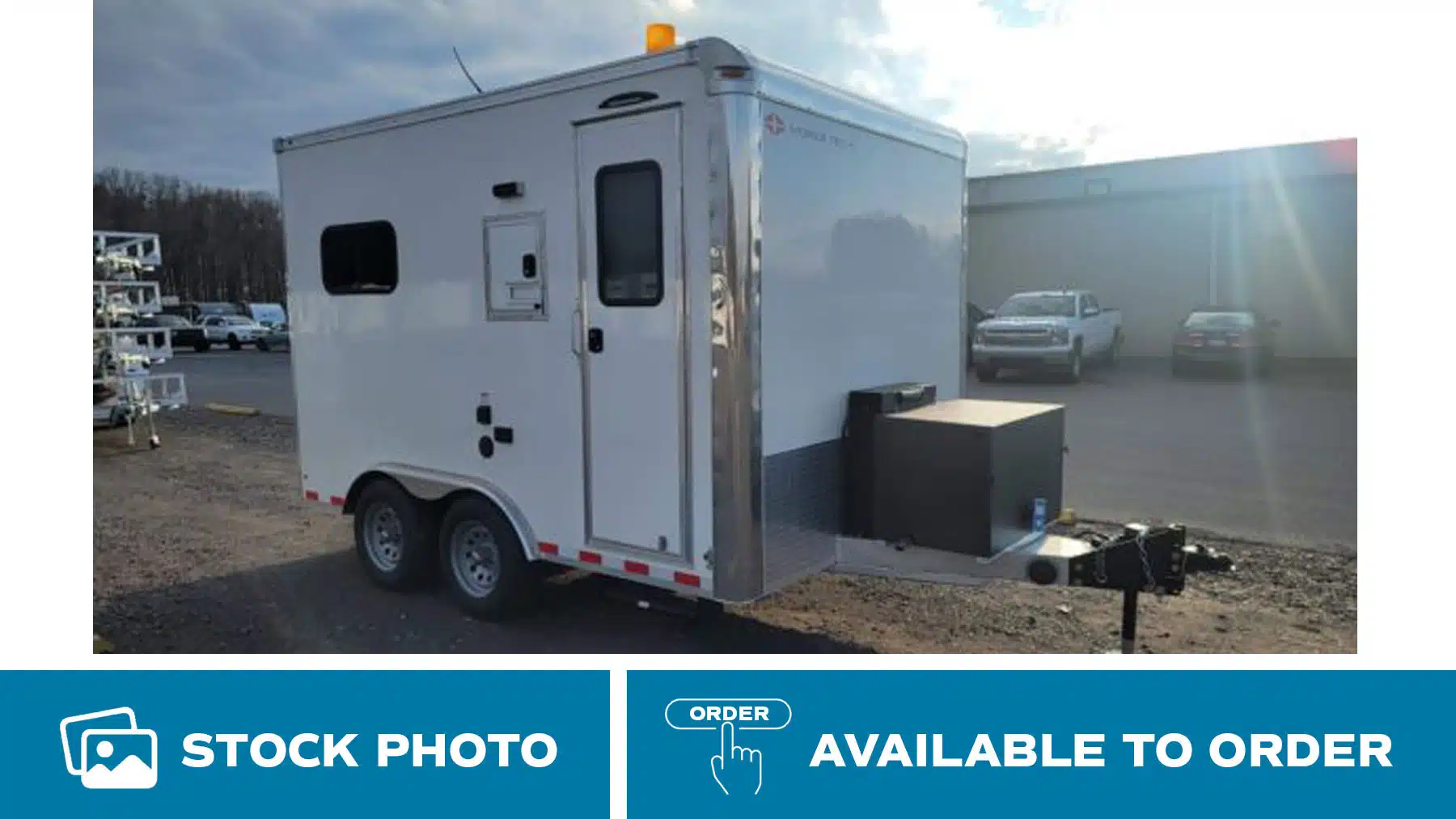 2026 Mobile Tech 8x12 Aluminum Fiber Optic Trailer - AVAILABLE TO ORDER