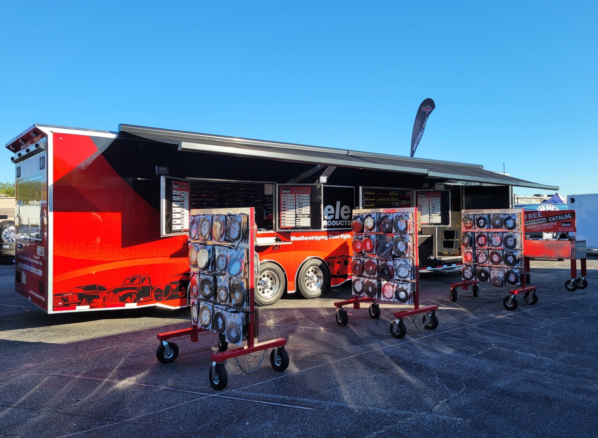 Steele Rubber Products 8.5' x 44' Turnkey Vending Trailer