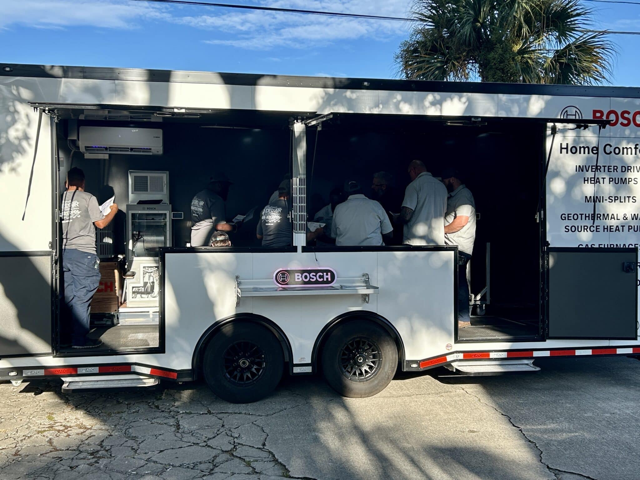 Bosch 8.5' x 22' ATC Pro 300V Vending/Display/Training Trailer