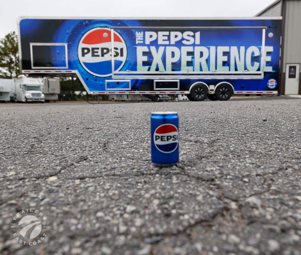 Minges Bottling Group 8.5’ X 38’ ATC PRO 300S Stage Tailer